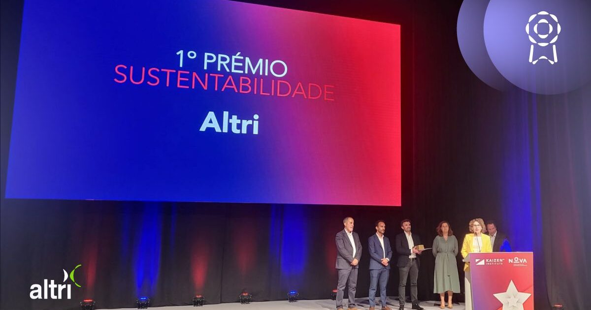 KAIZEN premia “Compromisso 2030” do Grupo Altri | Altri news